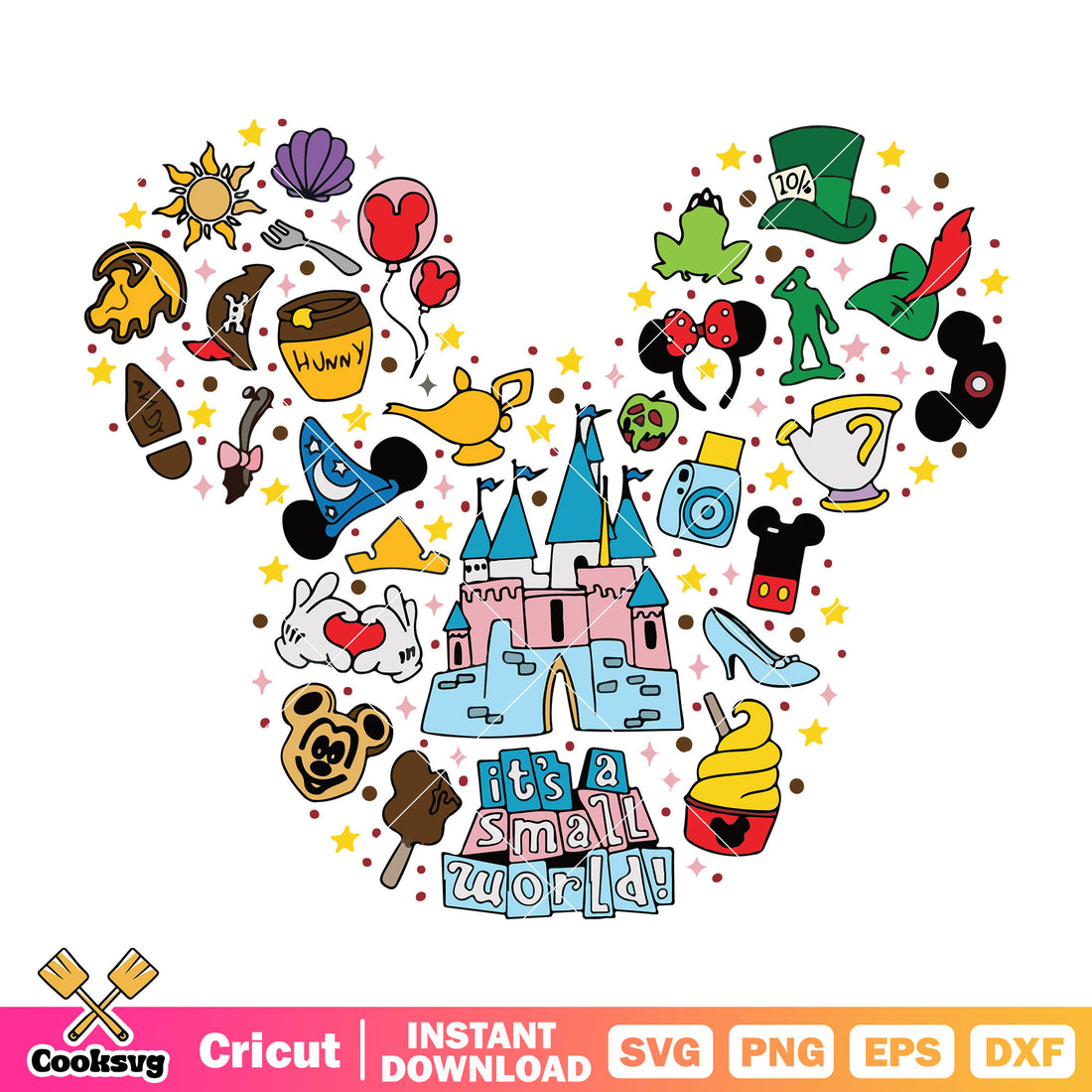 Mickey head and disney stuff svg, mickey head svg, disney mickey svg ...
