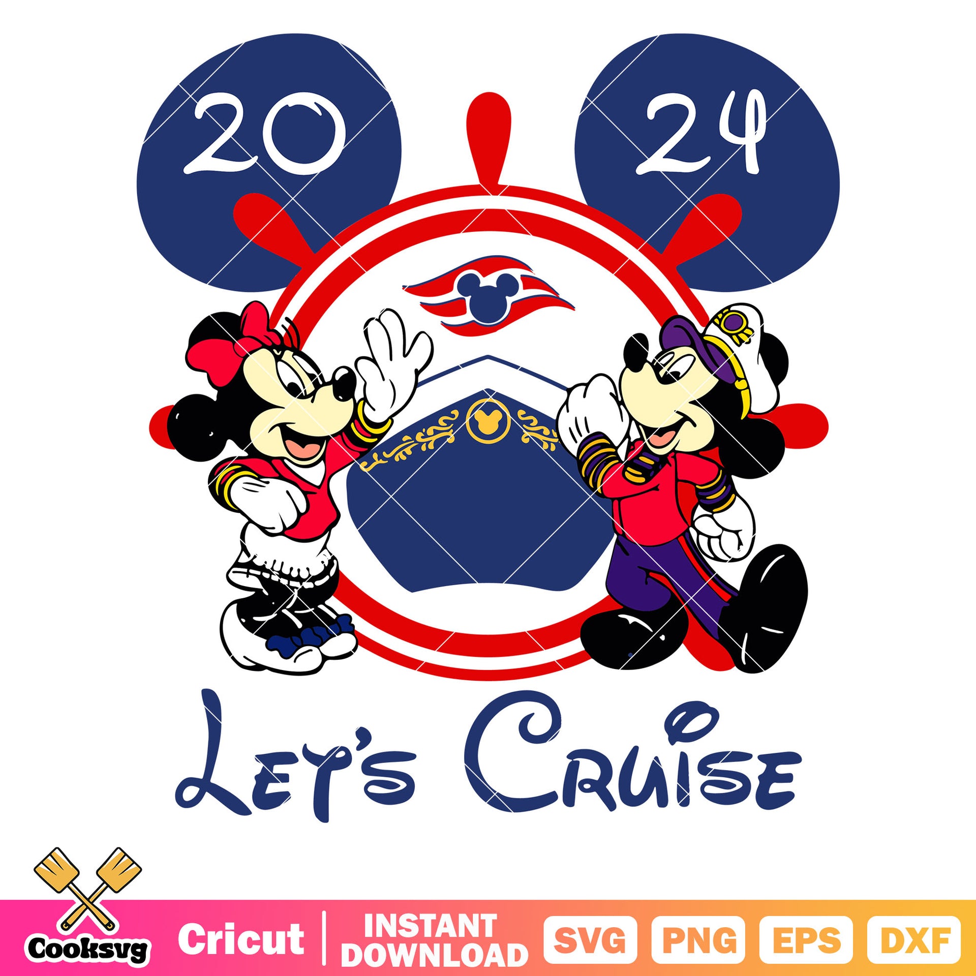 Logo De Mickey Mouse 2024 Mickey Mouse Family Vacation 2024 Svg,