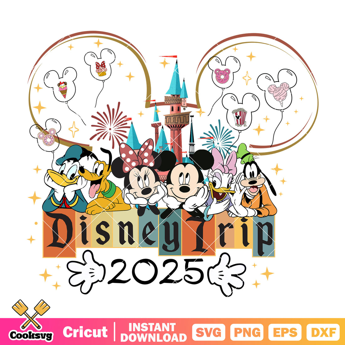 Mickey mouse friends disney trip 2025 png, disney trip 2025 png – Cooksvg