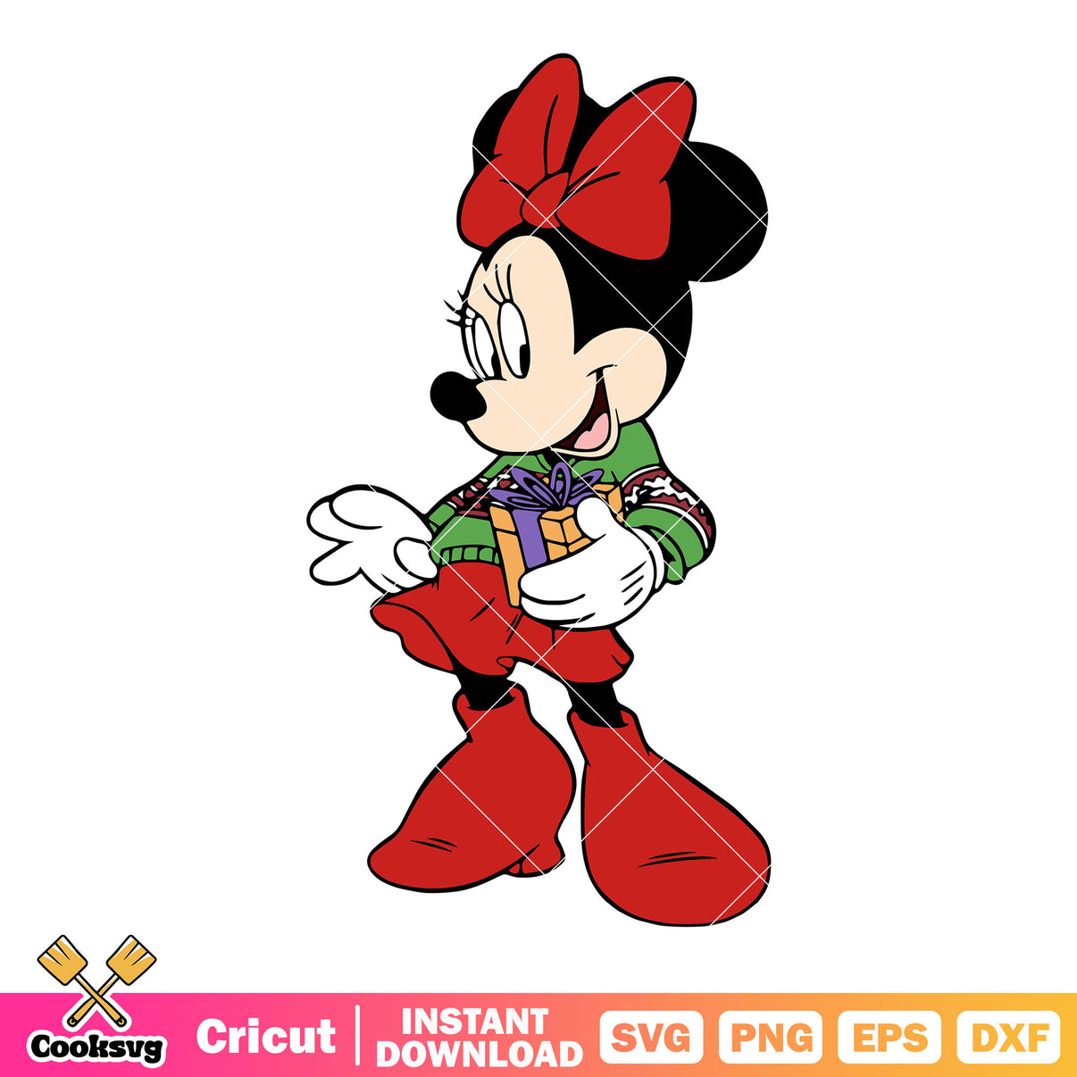 Minnie mouse santa claus costume svg, santa costume svg – Cooksvg