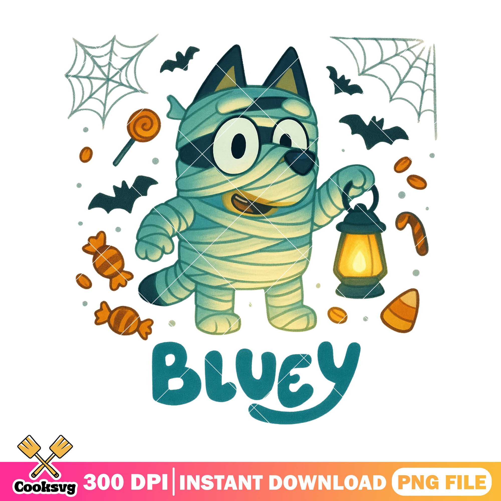 Mummy bluey halloween horror nights png, bluey halloween png – Cooksvg