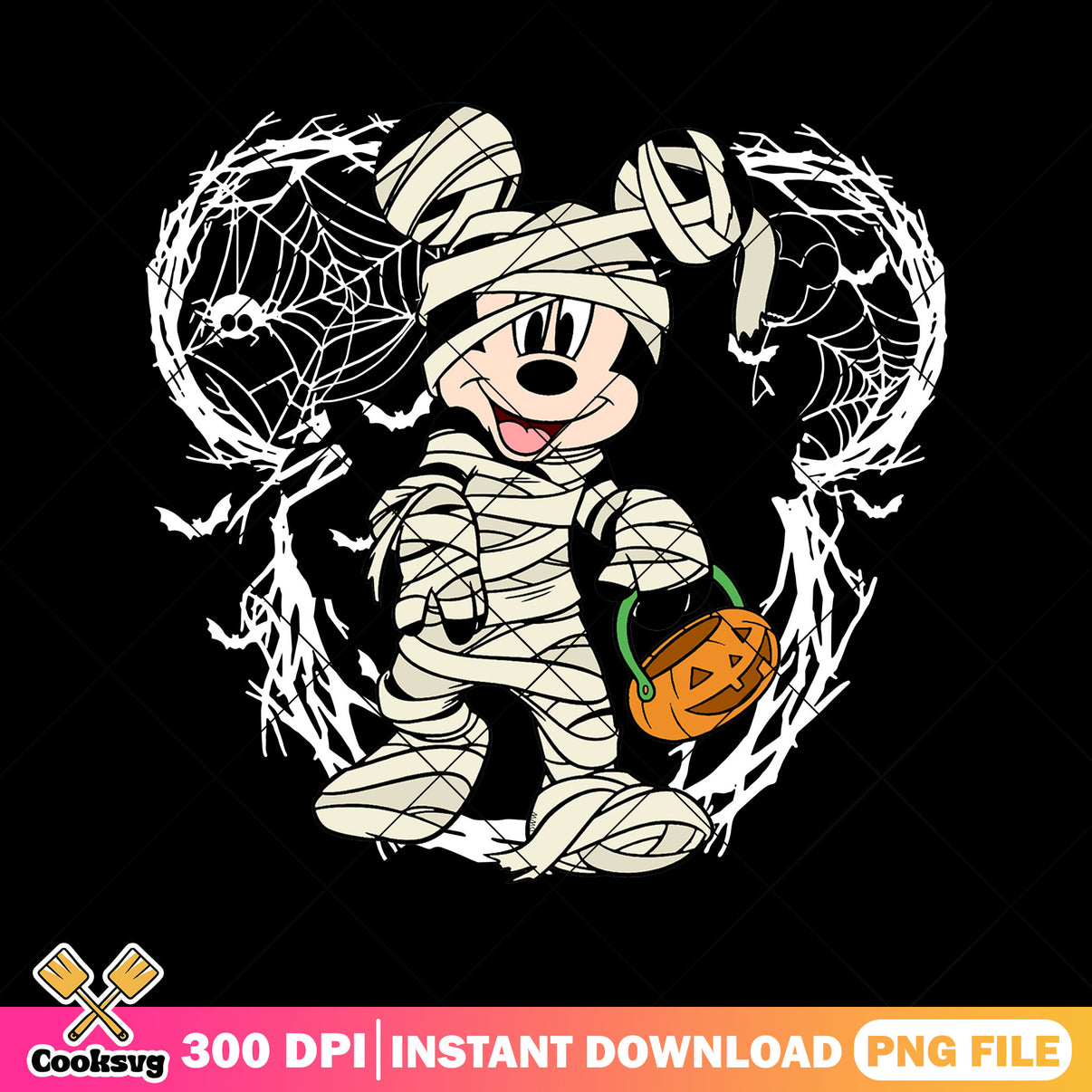 Mummy mickey mouse png, halloween art png, cute mickey png – Cooksvg