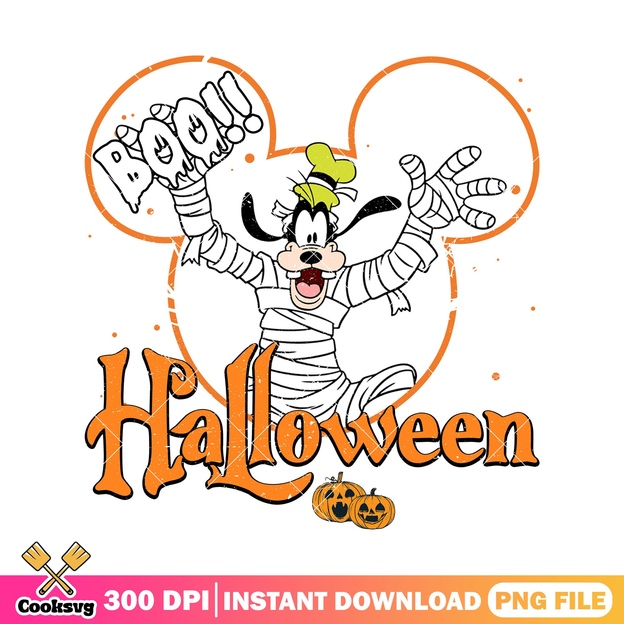 Mummy outfit with goofy png, goofy outfit png, what is halloween png ...