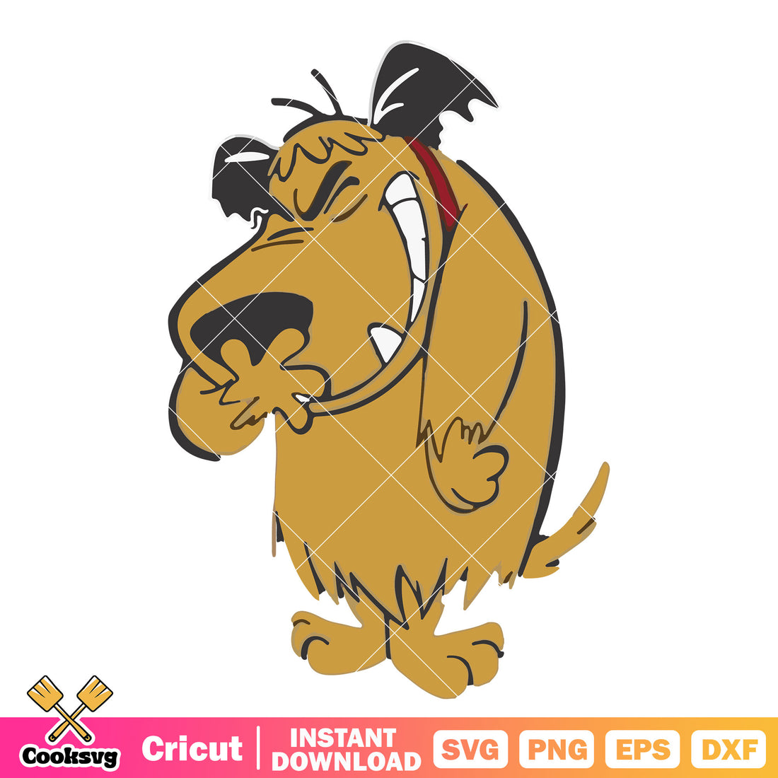 Muttley smile cartoon funny dog svg, muttley the dog svg – Cooksvg