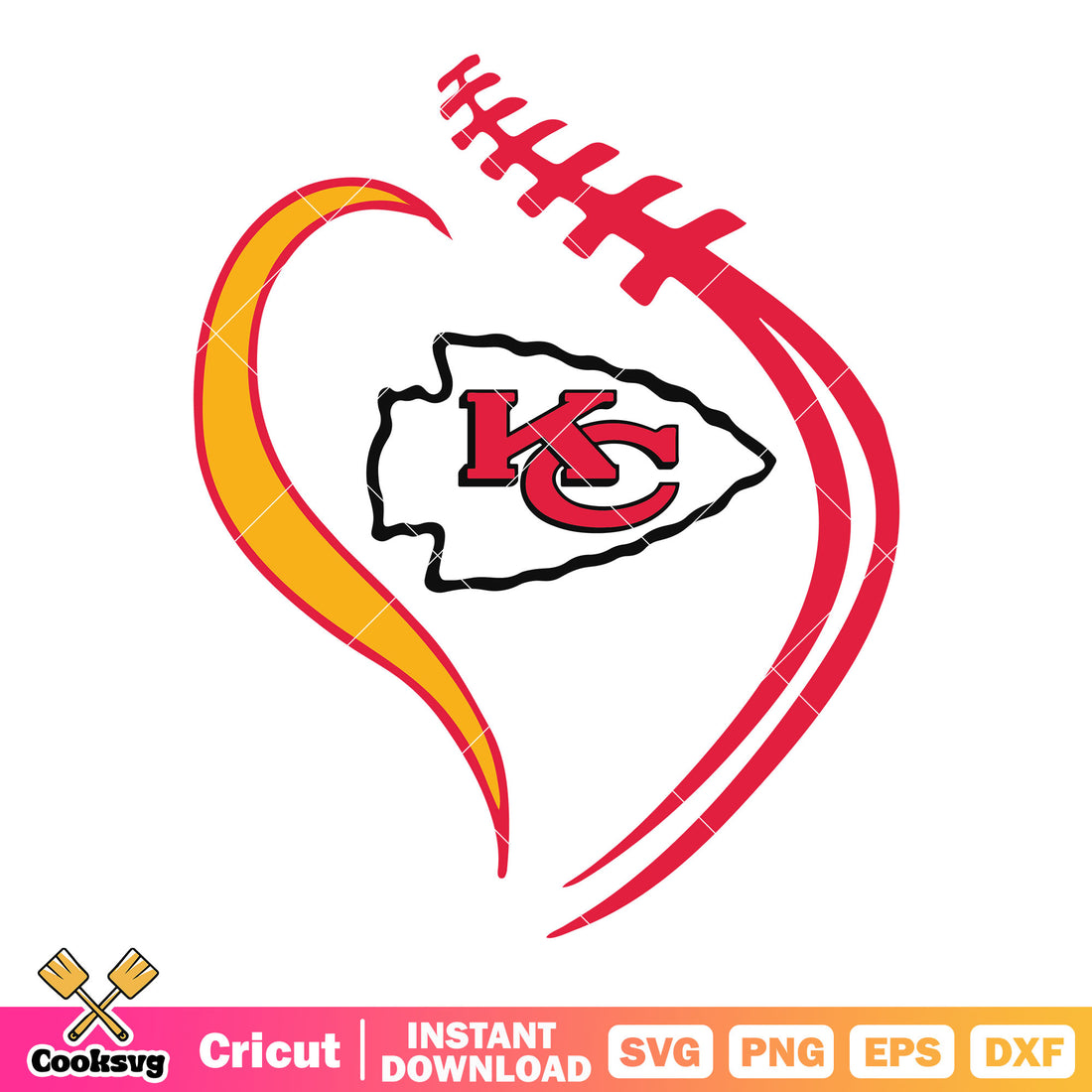 NFL kansas city chiefs logo svg, kc chiefs svg, arrowhead svg – Cooksvg