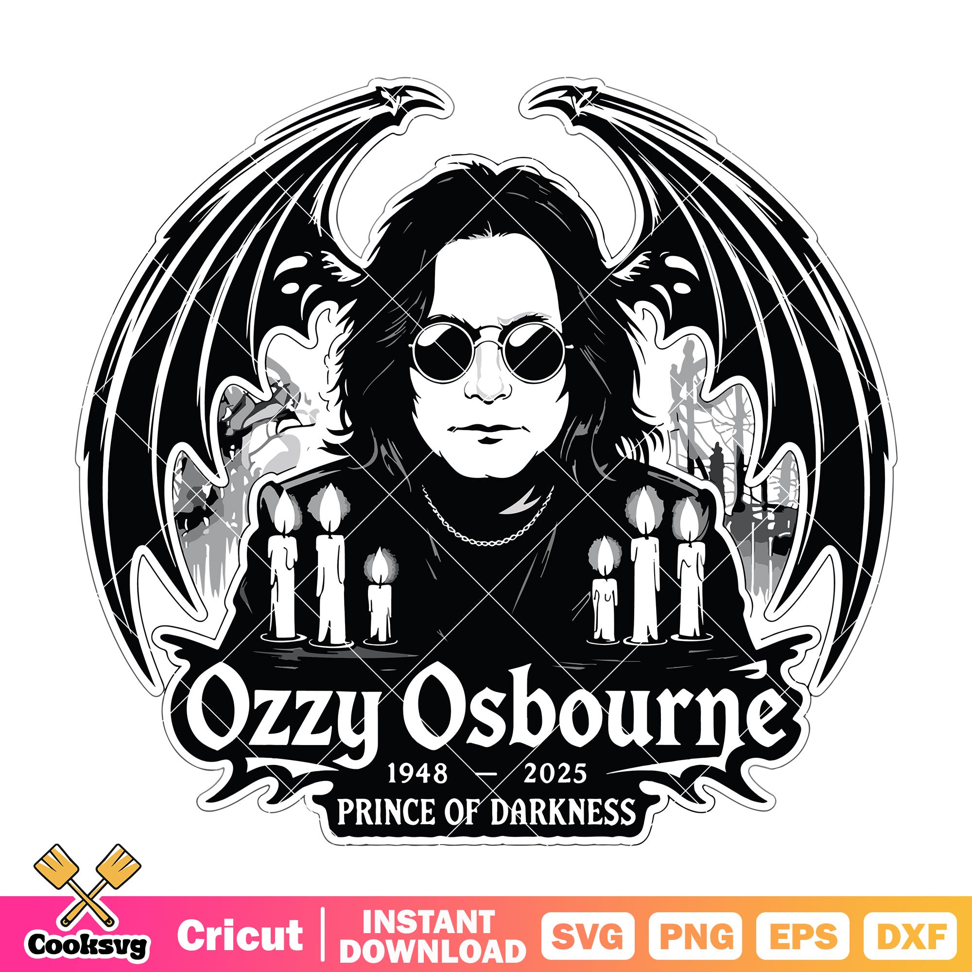 No more tour ozzy osbourne svg, ozzy 2025 svg, ozzy rock n roll svg ...