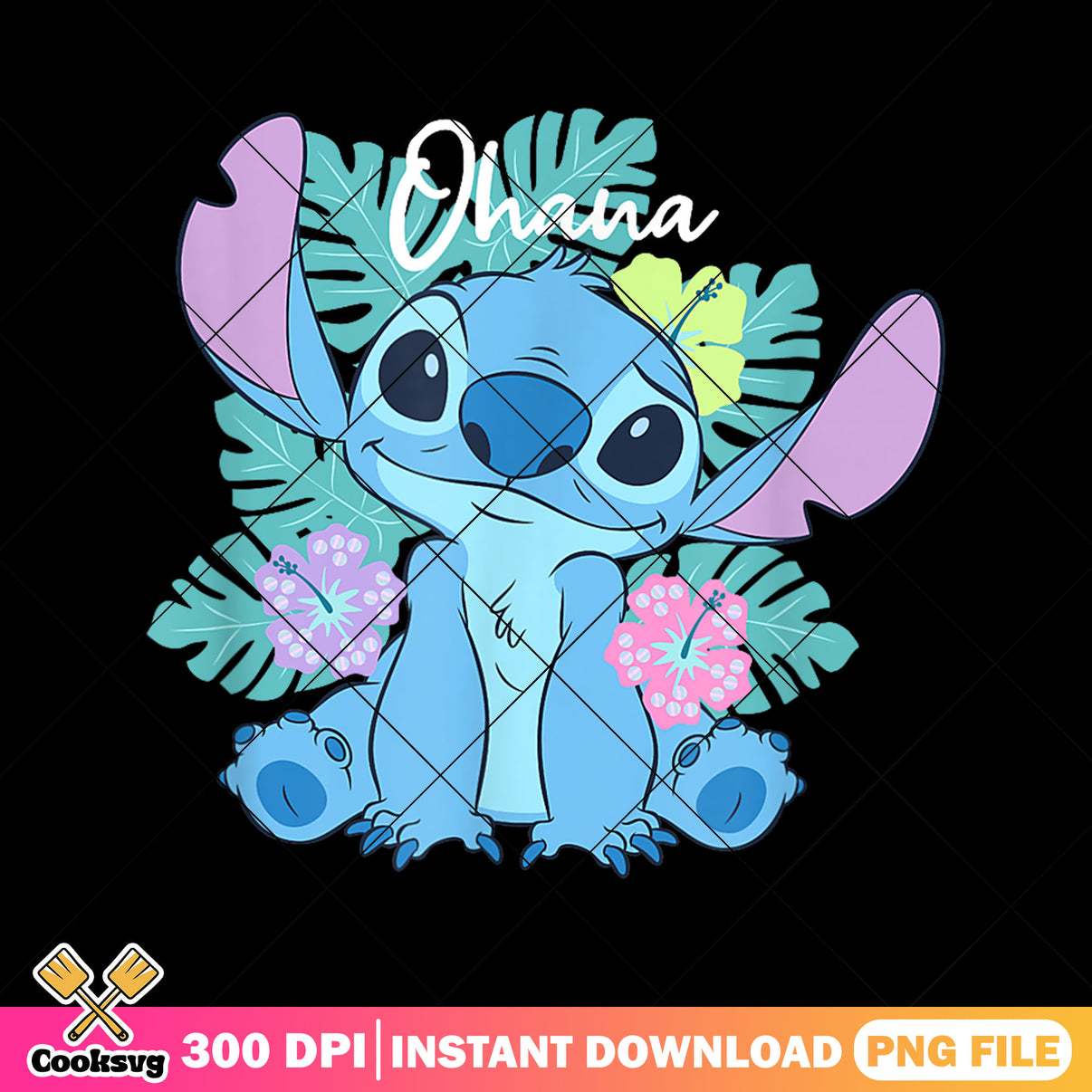Ohana stitch vibes design png, ohana stitch png, cute stitch png – Cooksvg