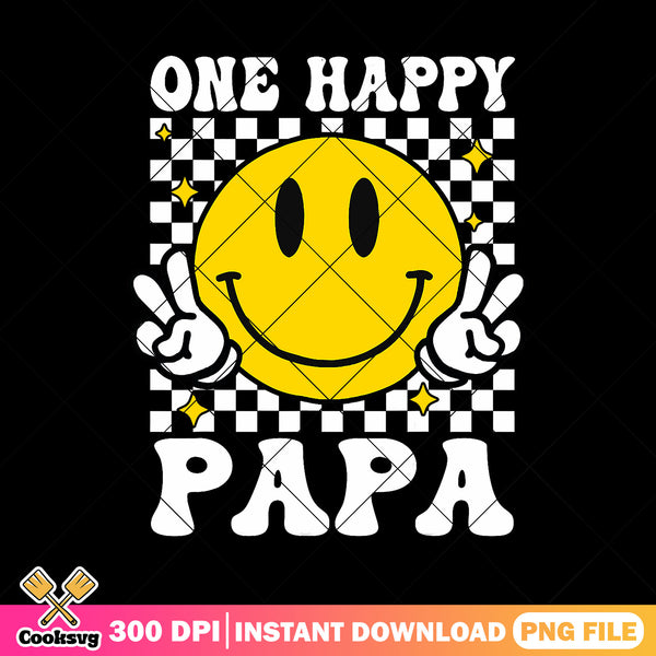 One happy papa png, funny dad png, smile face png, checkered dad png ...