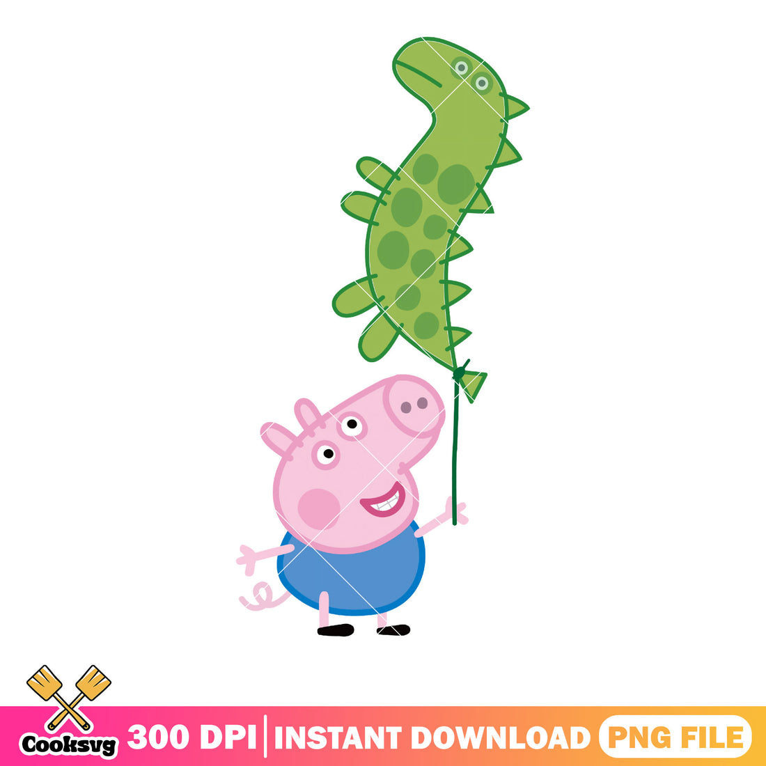 Peppa pig show png, cartoon for kids png, green dinosaur png – Cooksvg