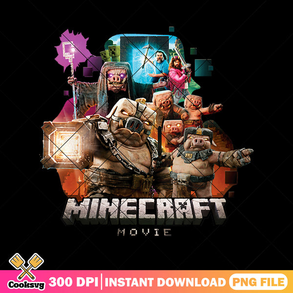 Piglins minecraft movie png, a minecraft movie png, minecraft game png ...