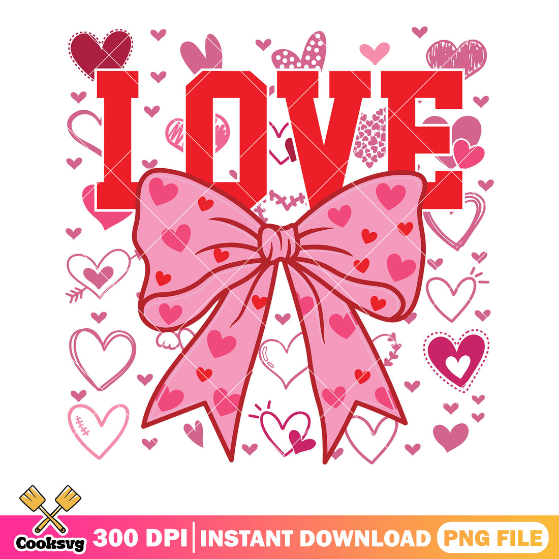 Pink bow coquette poster png, valentine bow png, valentine gifts png ...