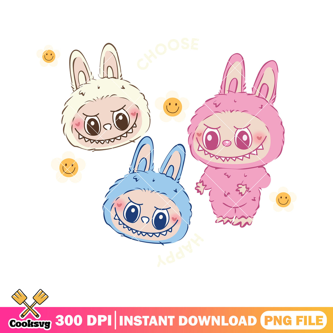 Pink labubu and friends png, pink labubu png, labubu popmart png – Cooksvg