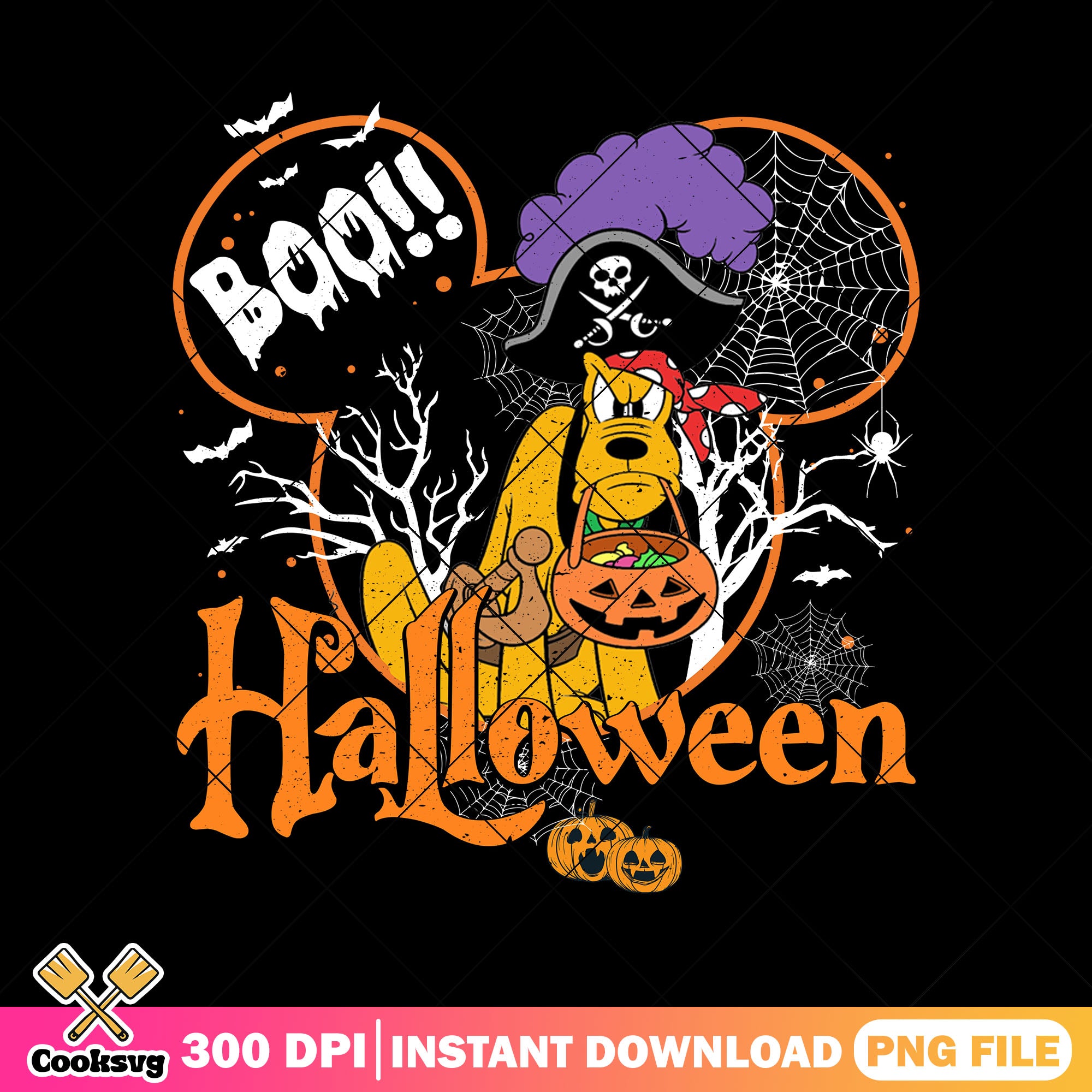 Pirate costume pluto png, pluto happy png, halloween font png – Cooksvg