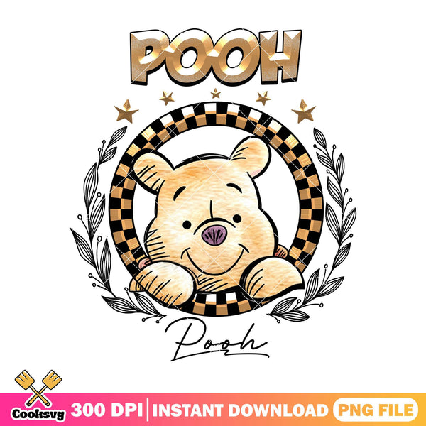 Pooh signature png, pooh bear png, disney characters png – Cooksvg