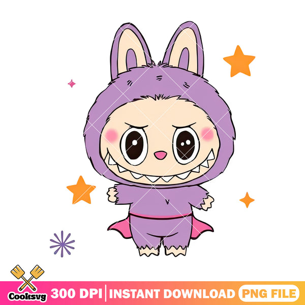 Purple labubu monster png, baby labubu png, labubu art png – Cooksvg