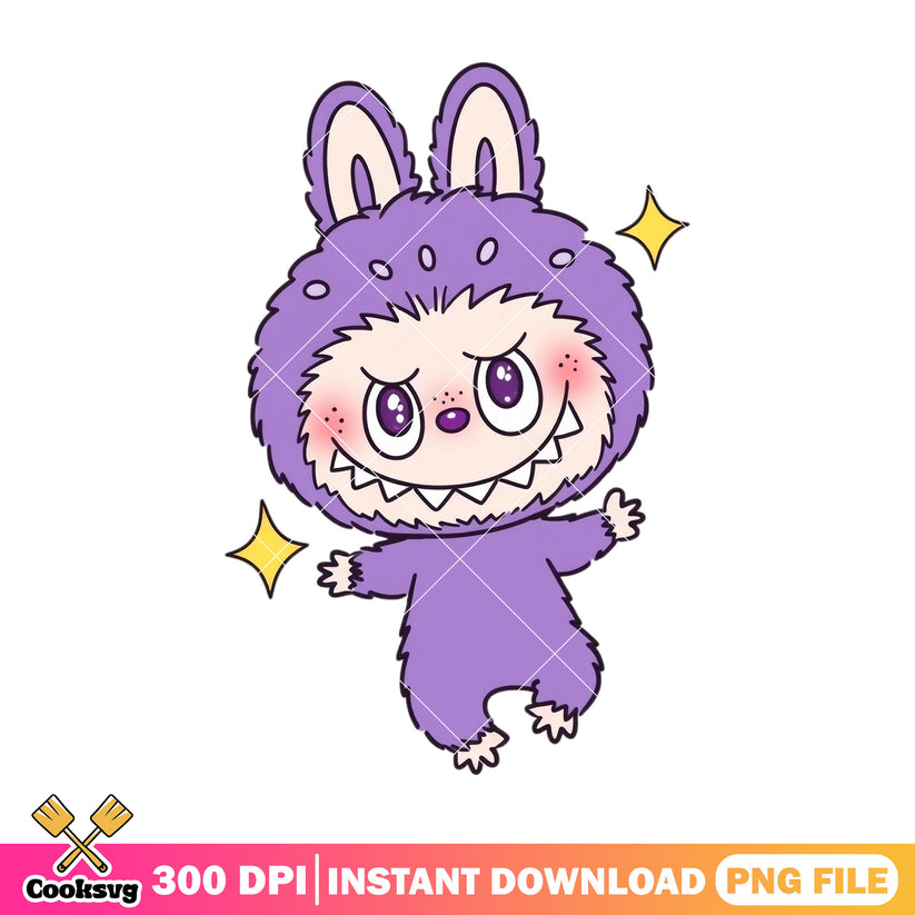 Purple labubu monster png, labubu cute png, labubu cartoon png – Cooksvg