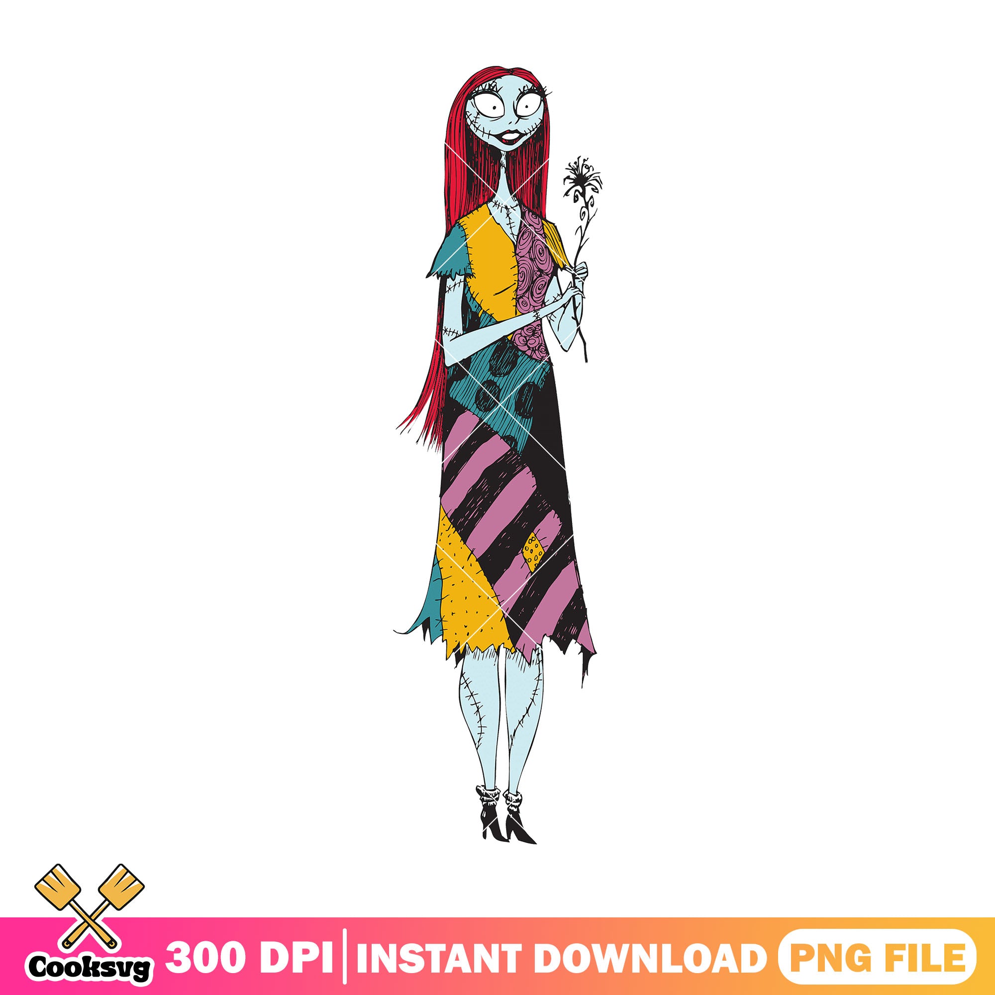 Sally standing design png, halloween art png, cute sally png – Cooksvg