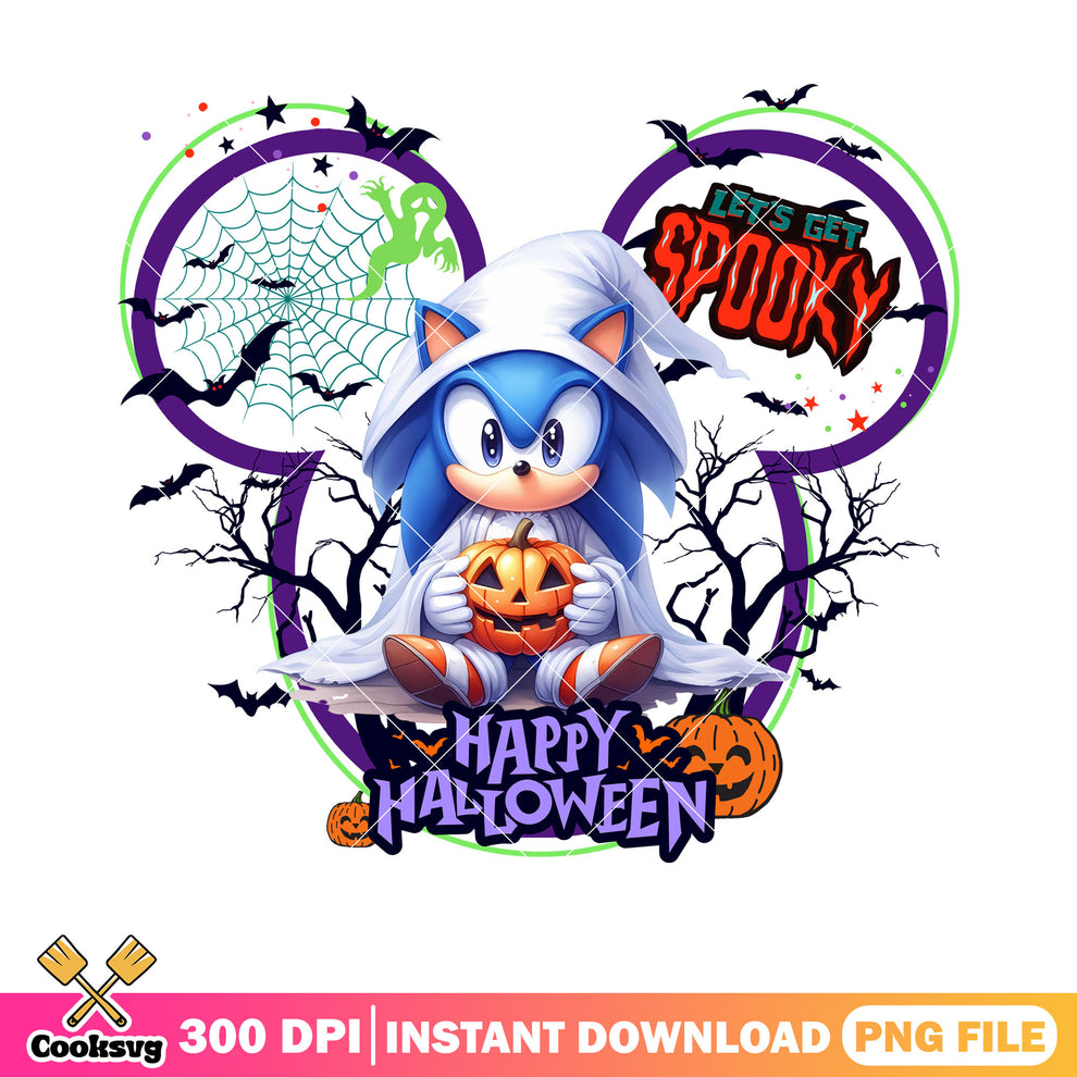 Sonic the ghost png, sega halloween png, jack o lantern png – Cooksvg