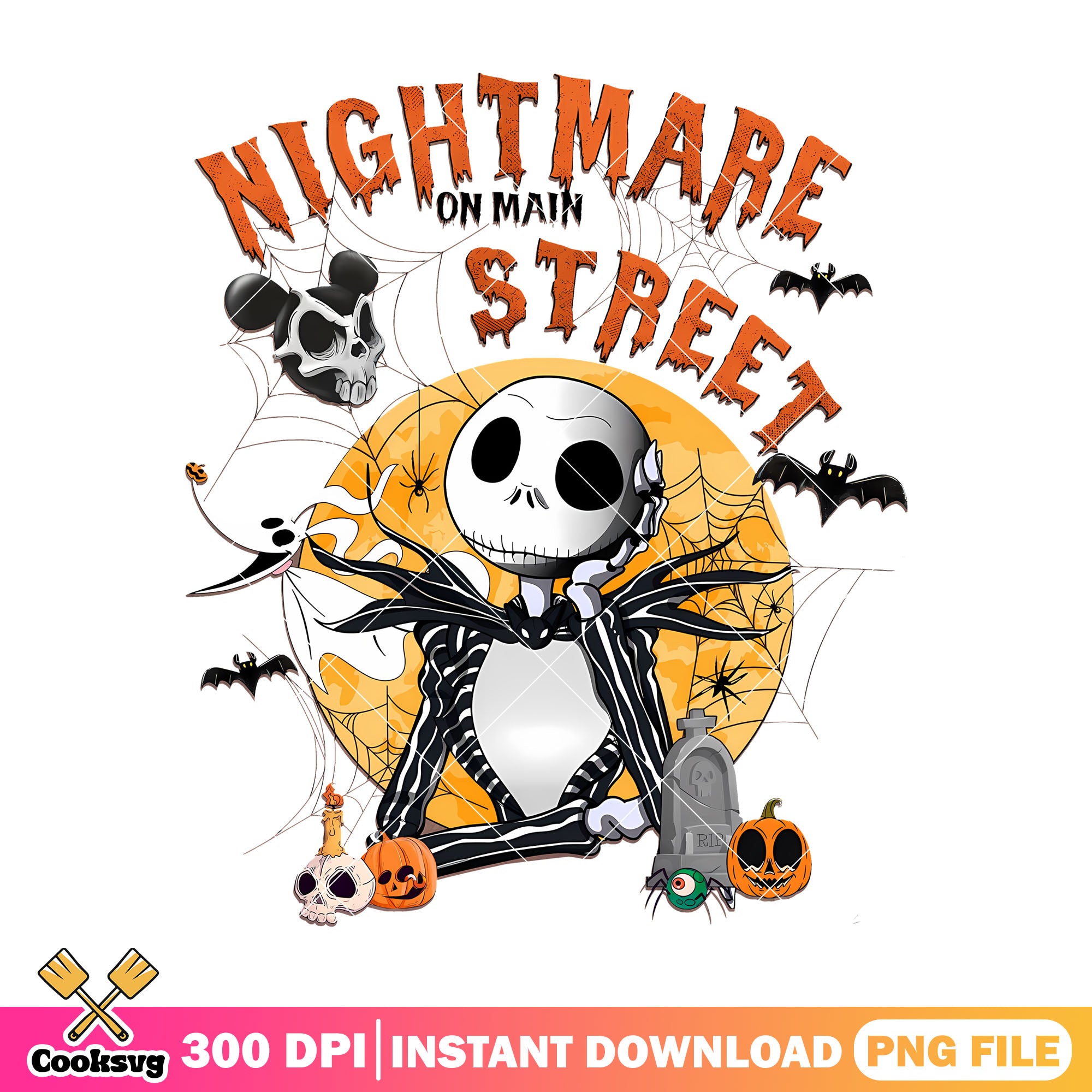 Spooky jack skellington png, halloween jack png, disney plus png – Cooksvg