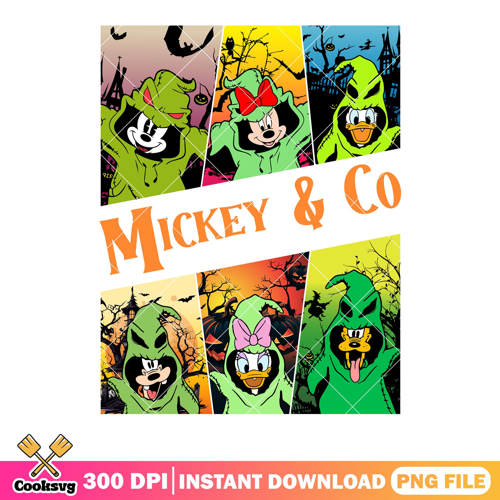 Sppoky forest png, oogie boogie costume png, halloween scary night png ...