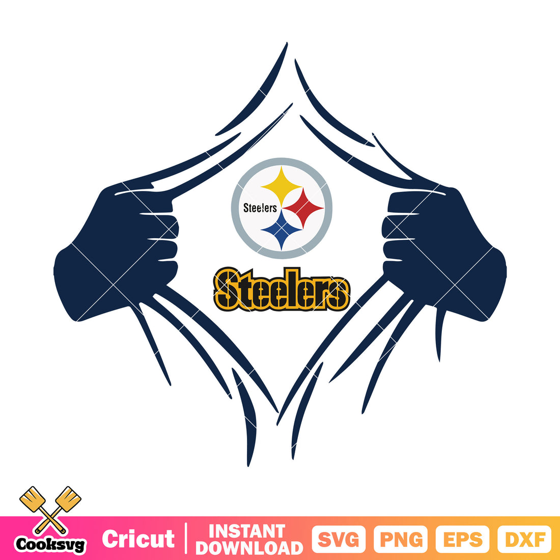 Steelers costume superman svg, pittsburgh steelers svg, super bowl svg ...