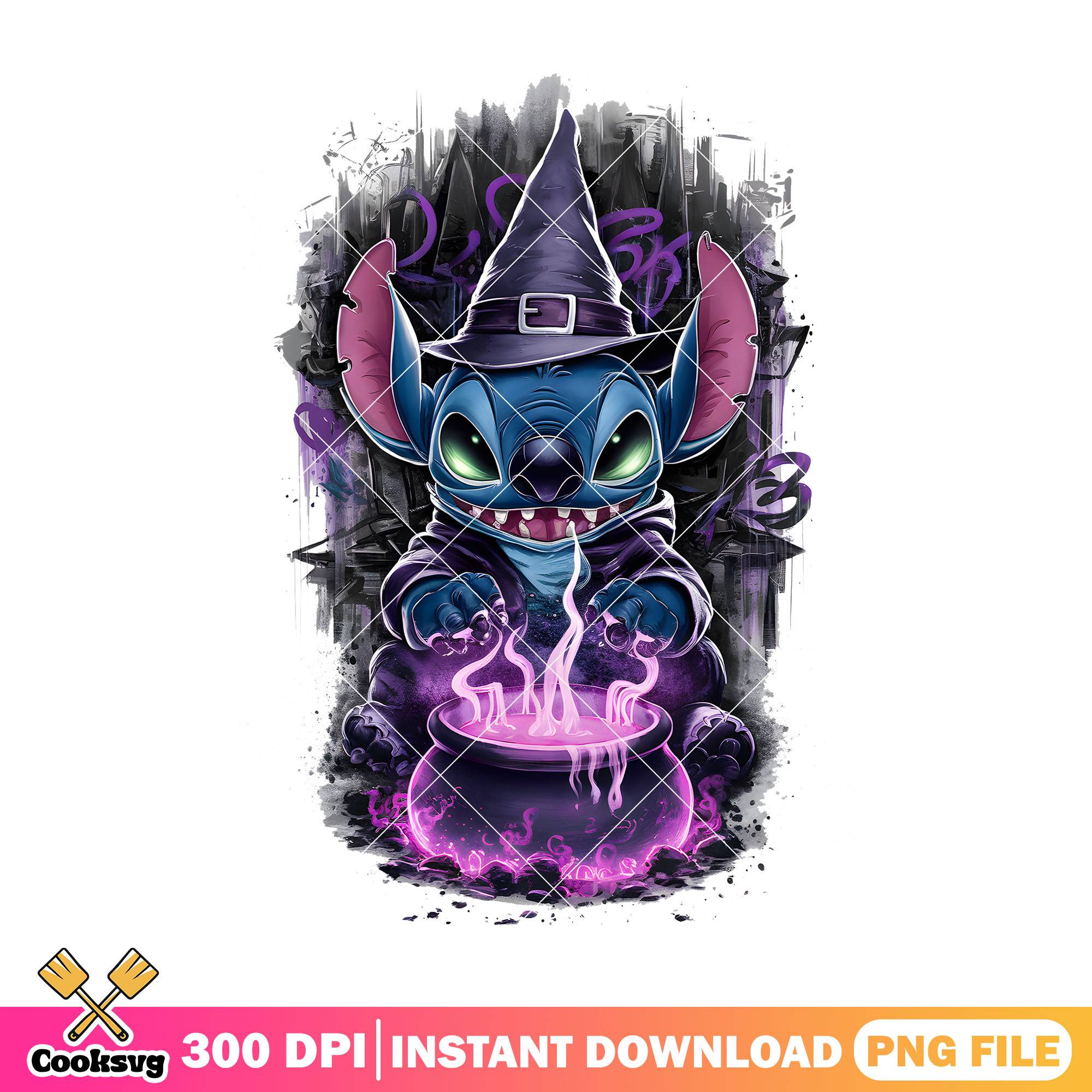 Stitch purple design png, halloween custome png, disney movie png – Cooksvg