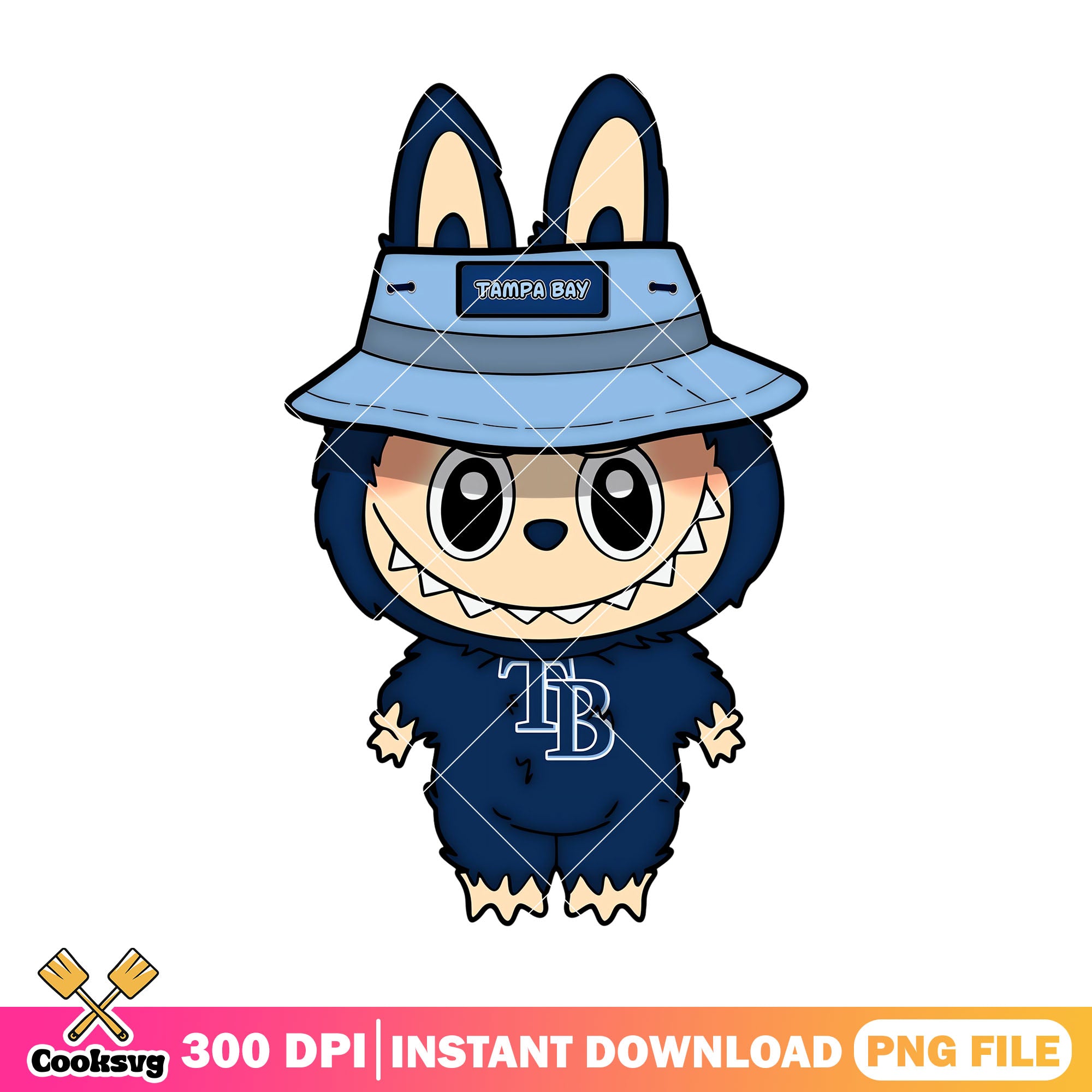 Tampa bay labubu baseball png, labubu art png, labubu plush png – Cooksvg