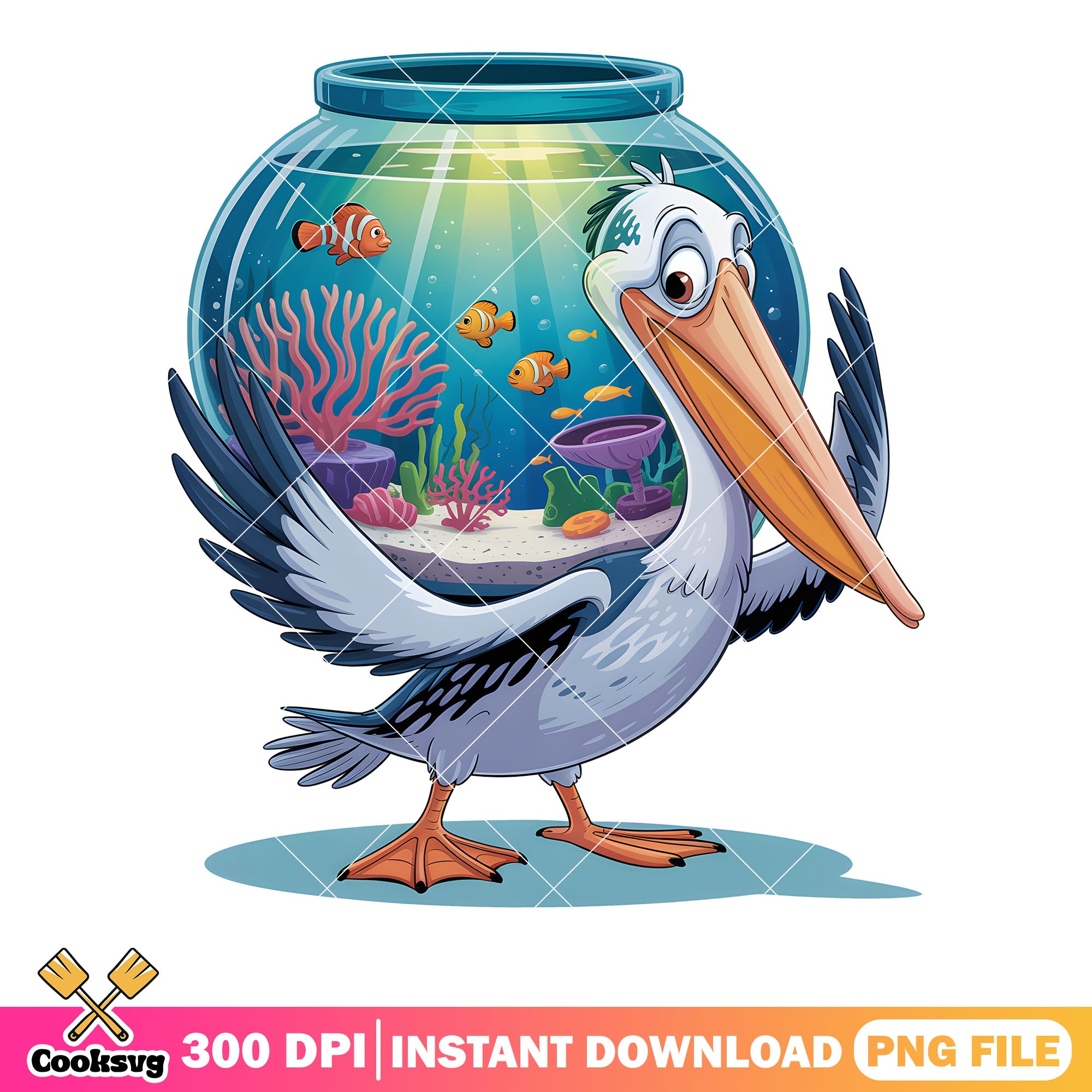 The pelican coral costume png, disney character png, finding nemo png ...