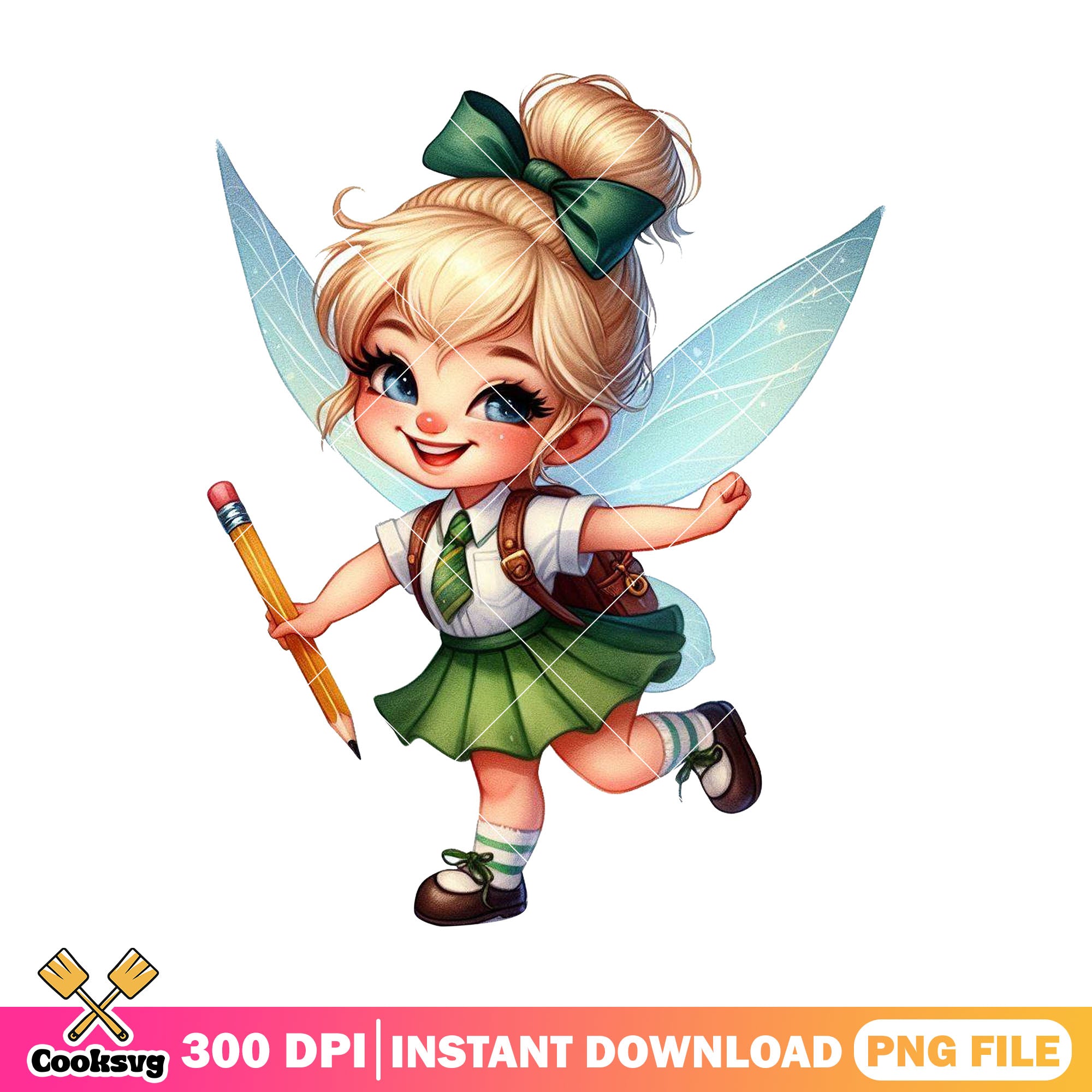 Tinker bell design png, go back to school png, art disney png – Cooksvg
