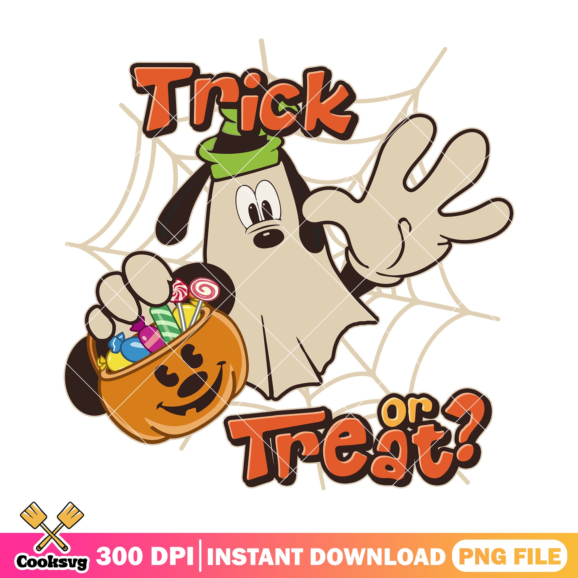 Trick goofy or treat png, halloween candy png, mickey mouse png – Cooksvg