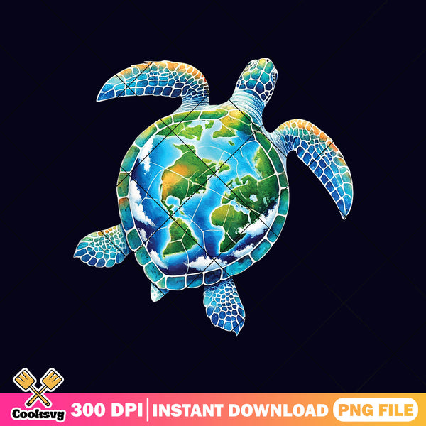 Turtle global earth design png, when is earth day png, earth png – Cooksvg