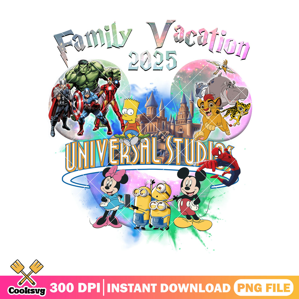 Universal studios character mickey png, family vacation png – Cooksvg