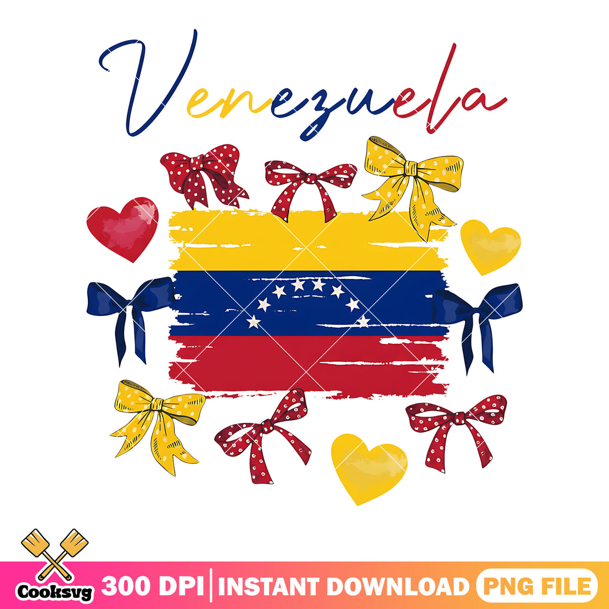 Venezuela poster bow png, free venezuela png, venezuela gifts png – Cooksvg