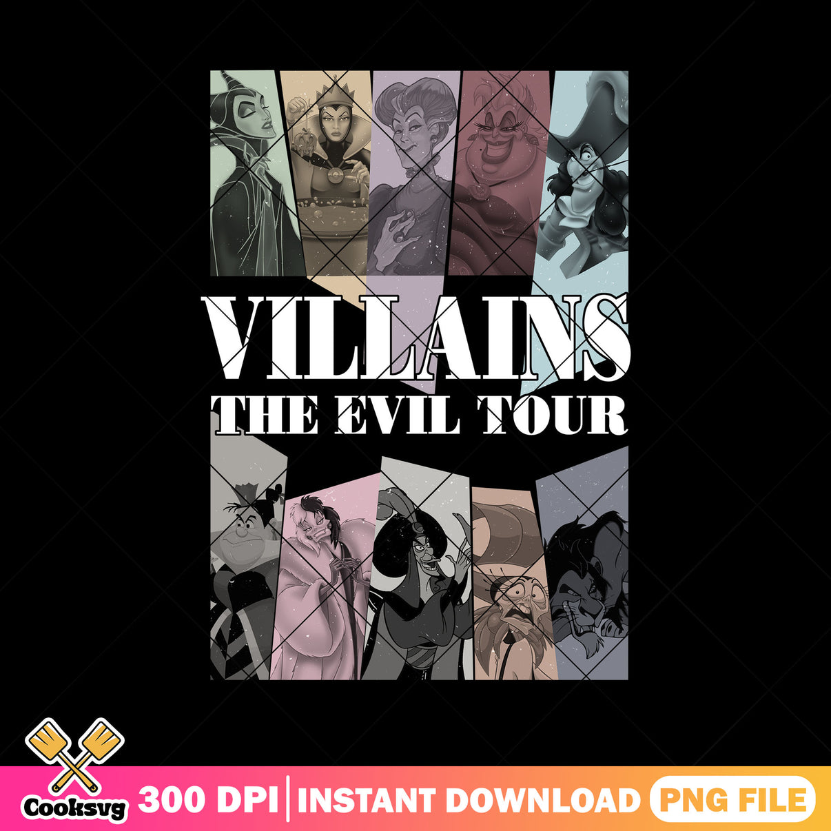 Villains disney design png, halloween idea png, disney world png – Cooksvg