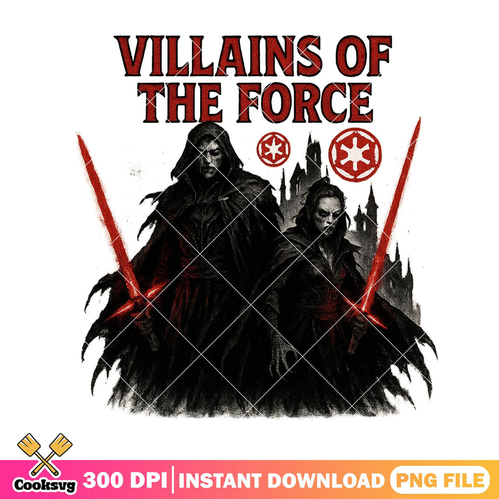 Villains of the force png, star wars characters png, star wars png ...