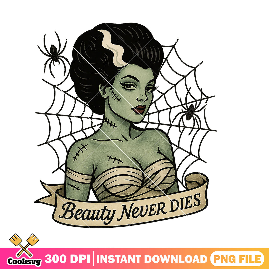 Webbed beauty horror png, beauty never dies png, horror beauty png ...
