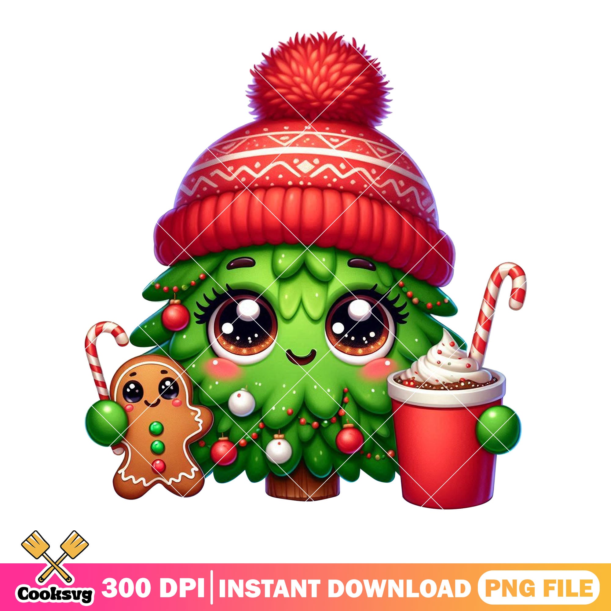 Xmas beani christmas tree png, christmas vibes png, xmas tree png – Cooksvg