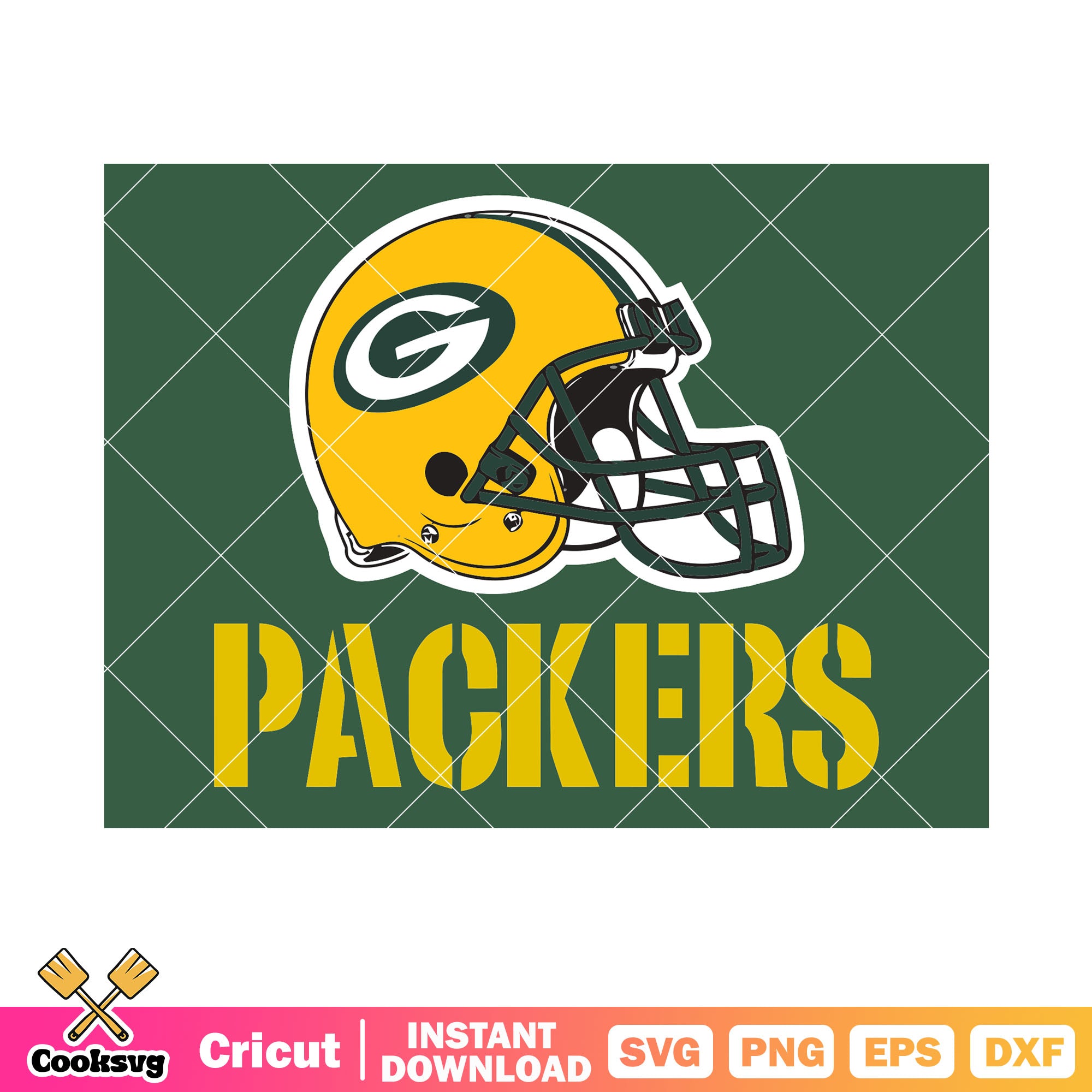 Yellow helmet packers svg, nfl helmets svg, Green Bay Packers svg – Cooksvg