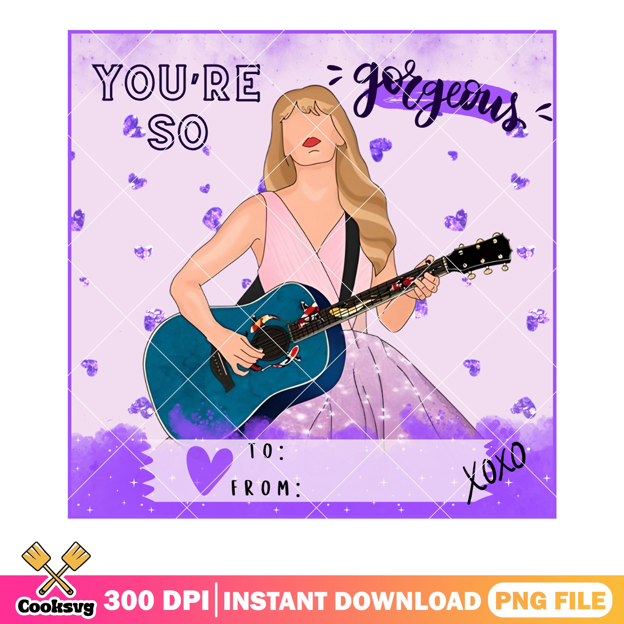 You re so gorgeous valentine png, valentine stamp png, taylor swift pn ...