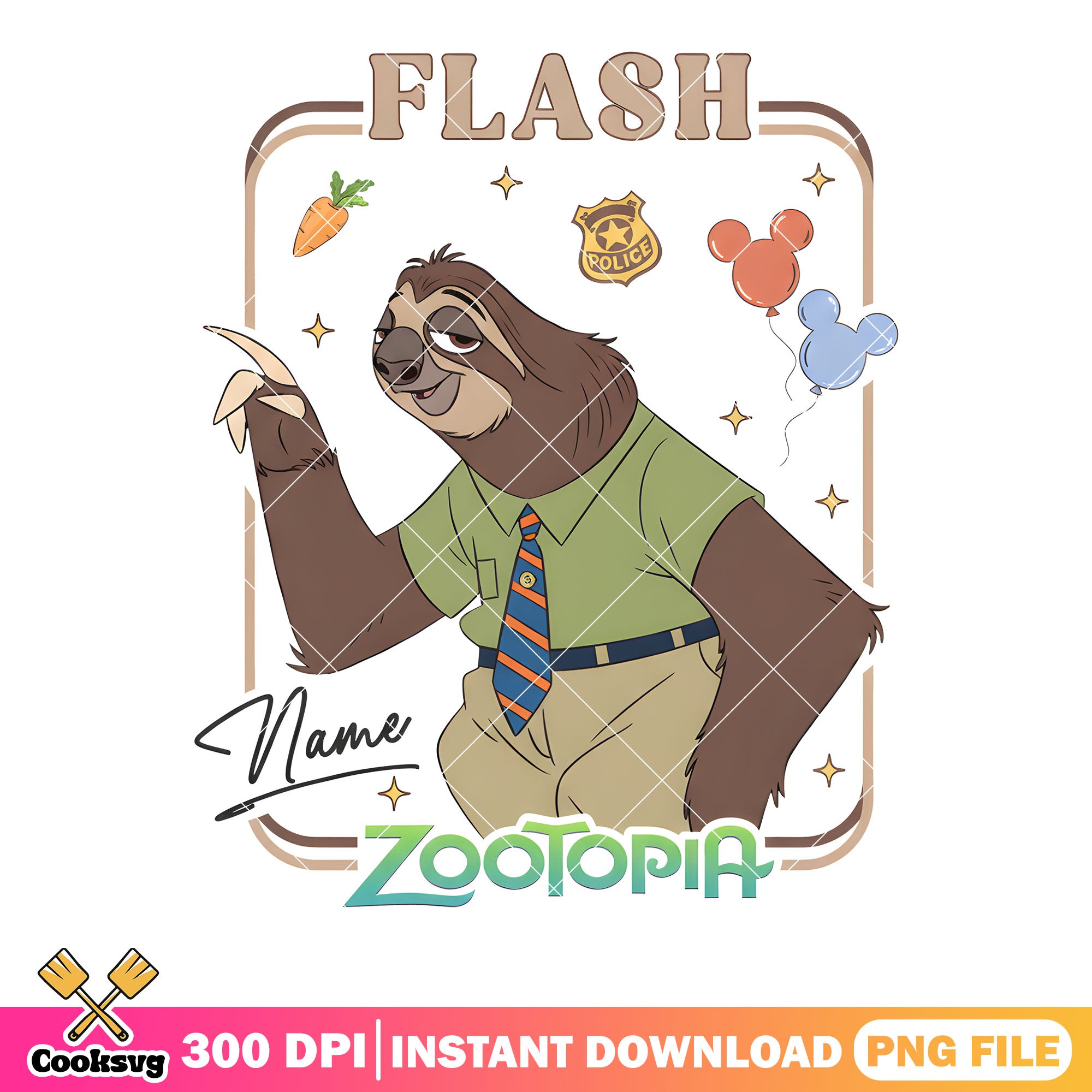 Zootopia flash disney slot png, dmv employee png, cartoon art png – Cooksvg