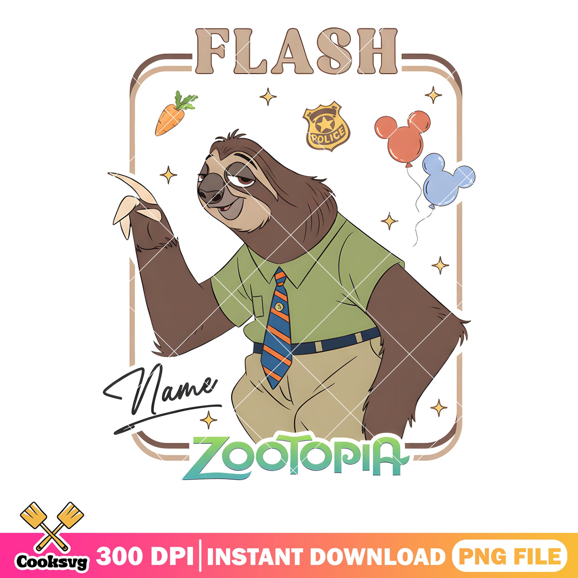 Zootopia flash disney slot png, dmv employee png, cartoon art png – Cooksvg