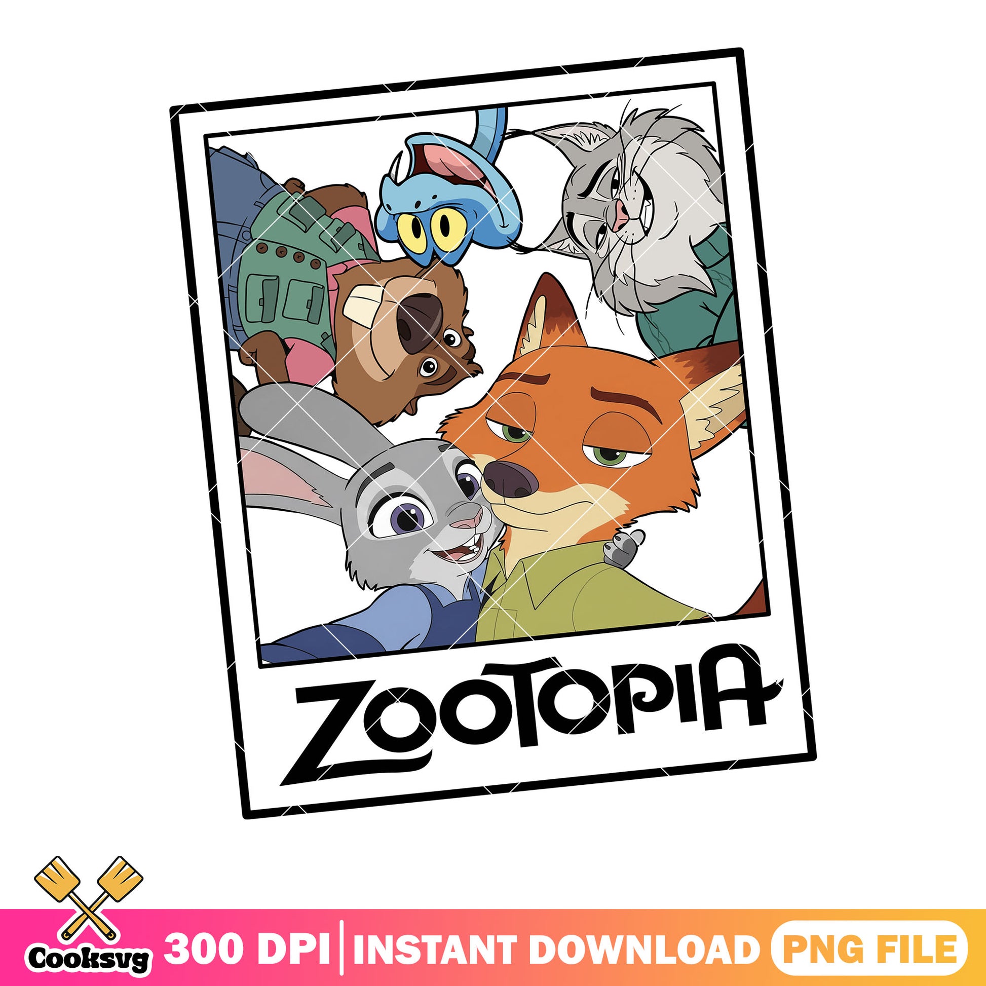 Zootopia stamp couple png, nick zootopia png, disney movies png – Cooksvg